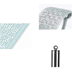 Aracoware 2 PCS Large Extendable Fly Swatter Flyswatter PE Plastic Head Telescopic Stainless Steel Handle Fly Flapper Strong Flexible Manual Swat Set for Spiders Mosquito Insects Bugs