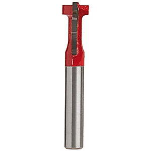 Freud 70-104: 25/64" (Dia.) Key Hole Bit, Perma-shield Coating Red