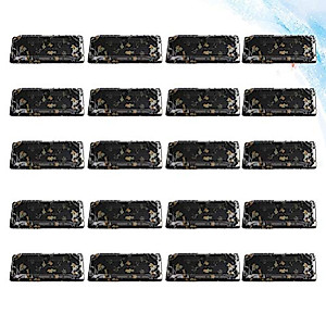 DOITOOL 50PCS Disposable Sushi Box Sushi Tray Meal Prep Containers Disposable Lunchbox with Lid Food Storage Containers for Kitchen Restaurant