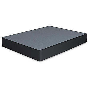 Signature Design by Ashley 10" Mattress Box Spring with Metal Foundation, King, Black