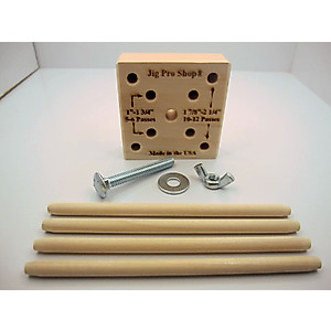 Jig Pro Shop 10" Pocket Pro w/Multi-Monkey Paracord Bracelet Jig