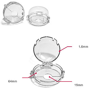 TOYANDONA Clear Stove Knob Covers 5pcs Universal Oven Stove Gas Knob Cover Child Safety Children Kitchen Stove Gas Knob Covers Protection Gas Safety Case Stove Knob Case for Kitchen Baby Kid
