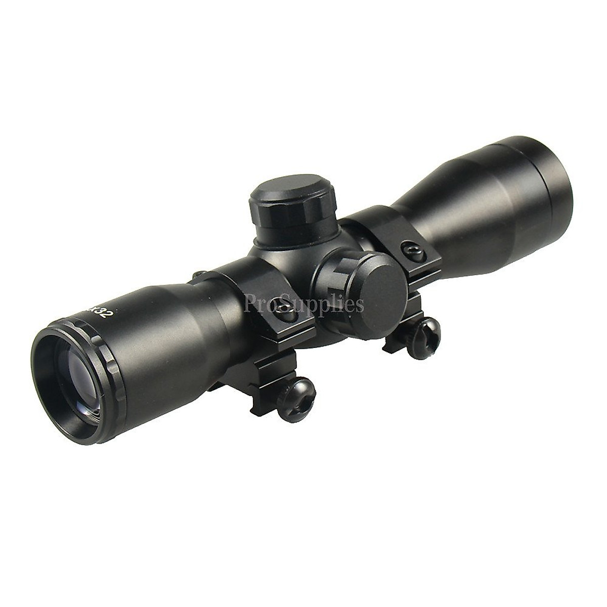 TACFUN Tactical Rangefingder Reticle Compact Scope/w Rings