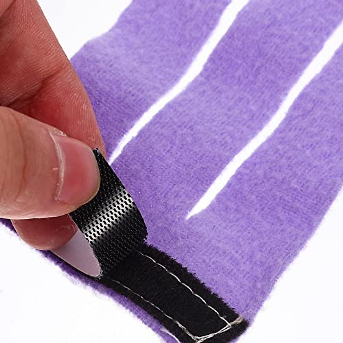 POPETPOP Rabbit Toys Bunny Cage Guinea Pig Cage Decorations - 4 Pieces Hamster Hideout Door Curtains Fleece Hideaway, Small Animal Habitat Cage Accessories Parrot Toys Bunny Cage