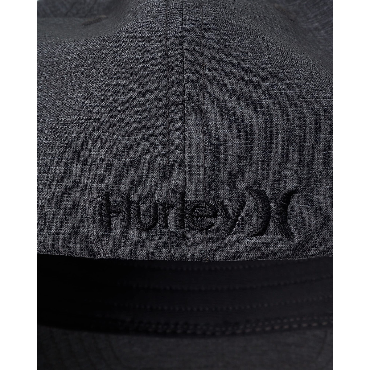 Hurley Men’s Hat – Phantom Flexfit Fitted Baseball Cap, Size Small-Medium, Black