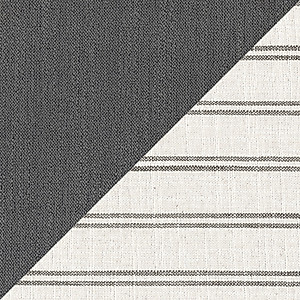 Lexicon Modern Sofa Couch for Living Room Sofas with Solid Wood Frame, Square Arm and 4 Accent Pillows, Small Couch for Bedroom/Living Room/Office/Apartment, 2 Seater Couch, White with Stripe