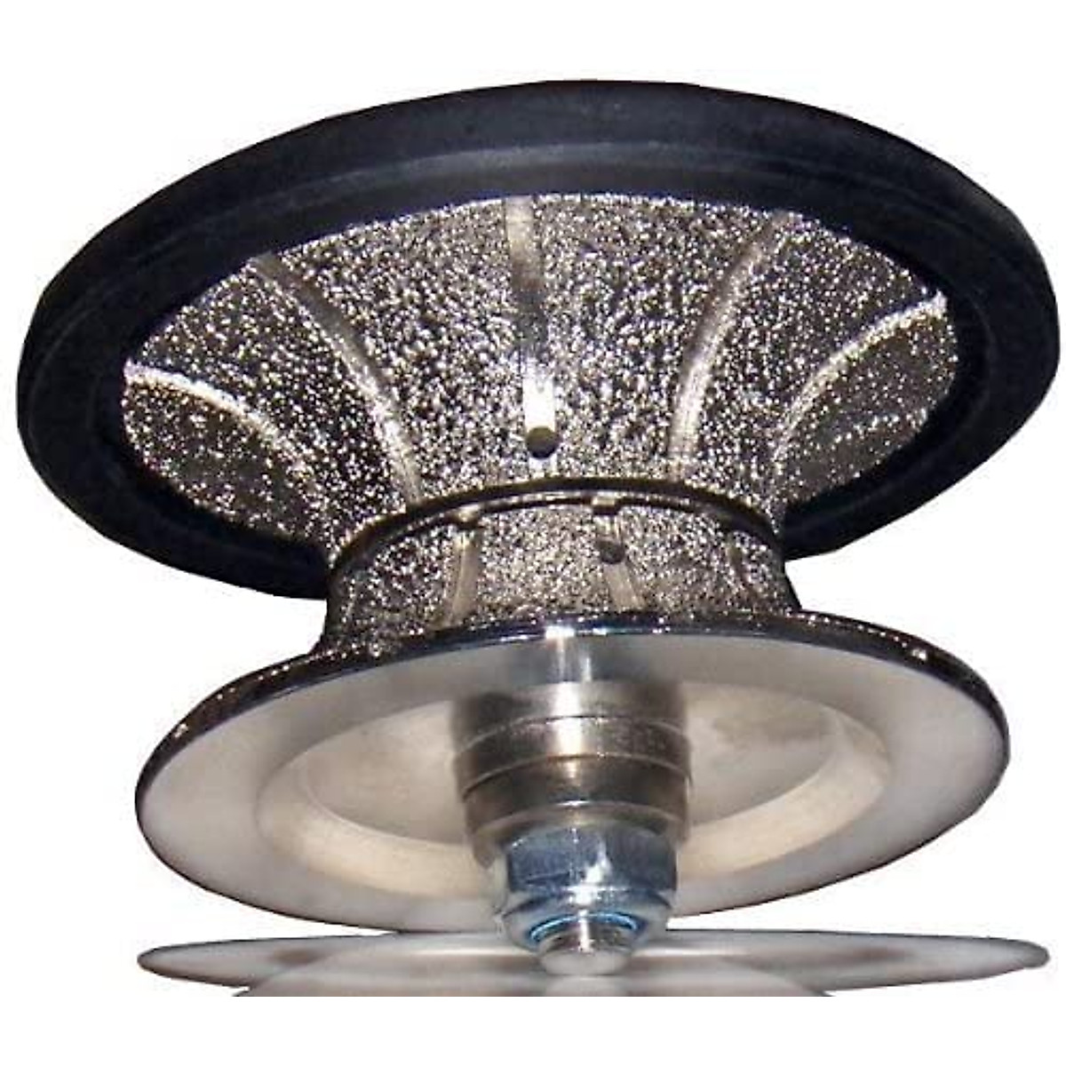 2" Full Bullnose V50 Profiler Wet Polisher 5" Diamond Polishing Pad Grinding Cup and ceramic porcelain mesh rim super thin saw blade stone granite marble polsh