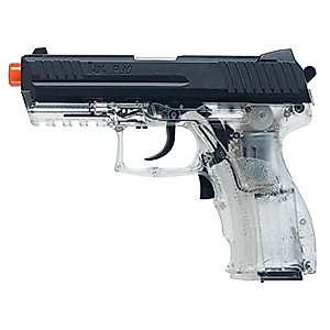Elite Force HK Heckler & Koch P30 Electric Blowback 6mm BB Pistol Airsoft Gun, Clear