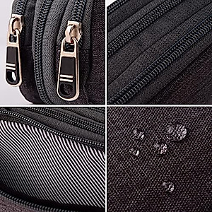 only warm Large Pencil Case with Zipper Multi-Function Compartment Large-Capacity 100PC Pen Soft Fabric Cheap(Gray21)