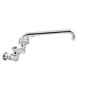 AA Faucet 8" Commercial Duty Wall Mount NO Lead Faucet with 10" Swivel Spout NSF AA-710G