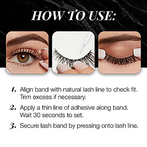 Ardell Faux Mink 815 Lashes, 4 Pairs (Pack of 1)