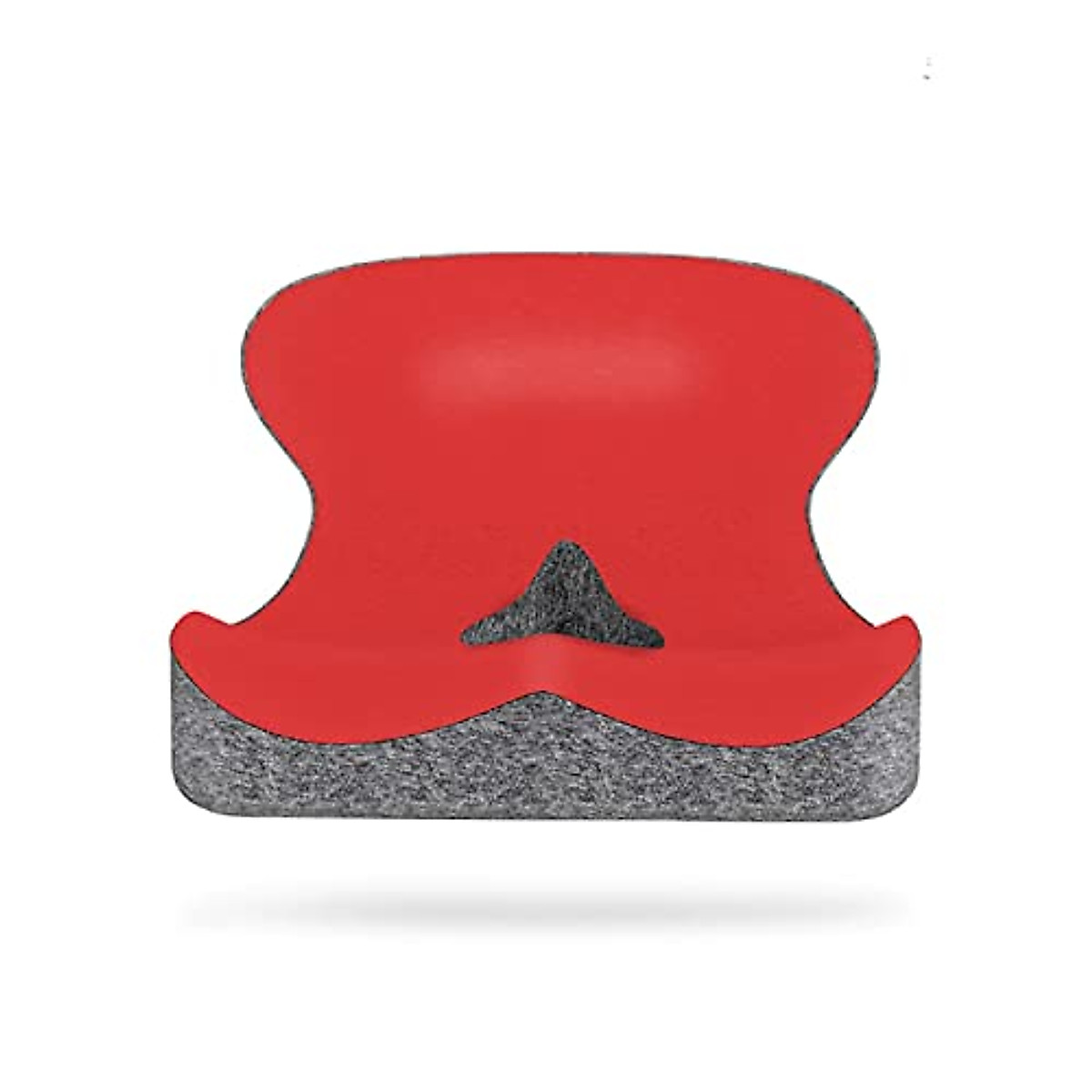 Leonnn Shape Memory Foam Orthopedic Cushion Comfort Ergonomic Design Back Coccyx Pillow Compatible WithCar Seat Office Chair (Color : Yellow)