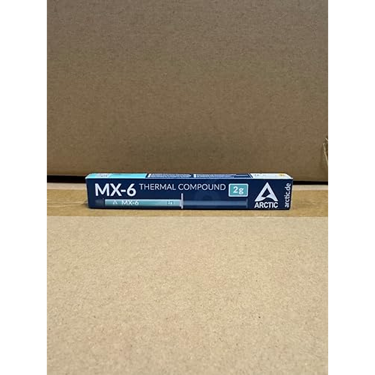 ARCTIC MX-6 (2 g) - Ultimate Performance Thermal Paste for CPU, Consoles, Graphics Cards, laptops, Very high Thermal Conductivity, Long Durability, Non-Conductive