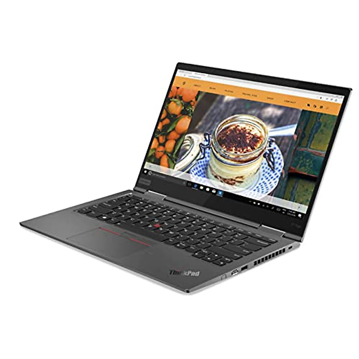 Lenovo ThinkPad X1 Yoga Gen 5 14-inch 4K UHD Touchscreen 1TB SSD, 10th Gen i7, 2-in-1 Laptop (16GB RAM, 4.9GHz i7-10610U, Fingerprint Reader, ThinkPad Pen, Windows 10 Pro) Iron Gray, 20UB000NUS