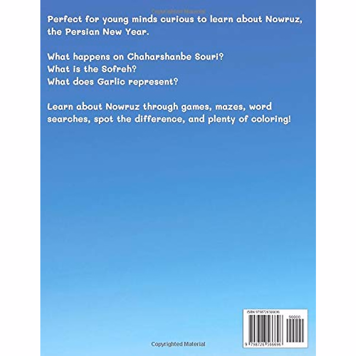 What is Nowruz?: Coloring and Activity Book