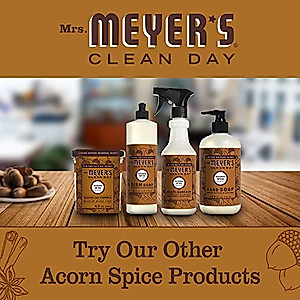 Mrs. Meyer's Soy Aromatherapy Candle, 35 Hour Burn Time, Made with Soy Wax and Essential Oils, Limited Edition Acorn Spice, 7.2 oz - Pack of 2