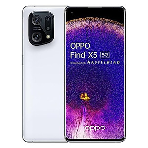 Oppo Find X5 CPH2307 Global ROM 8GB + ROM 256GB EU Model Dual SIM Mobile Cell Phone - White