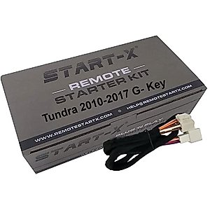 Start-X Complete Plug N Play Remote Starter kit for Tundra 2010-2017 || Zero Wire Splicing!