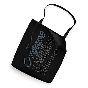 Agape - Love Never Fails - 1 Corinthians 13:4-8a Tote Bag