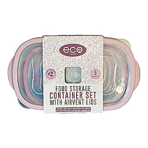 ECO HOME FOOD STORAGE CONTAINER (RECTANGULAR) (PURPLE)