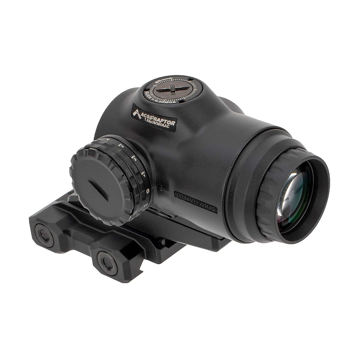 Primary Arms SLX 3X MicroPrism with Green Illuminated ACSS Raptor 7.62x39/300AAC Reticle - Yard