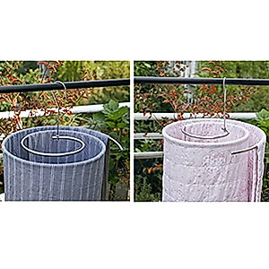 LotCow Spiral Shaped Drying Rack, Laundry Stand Hanger Removable Stainless Steel Spiral Drying Rack for Indoor & Outside Balcony Dorm Bed Sheet Coverlet Coverlid