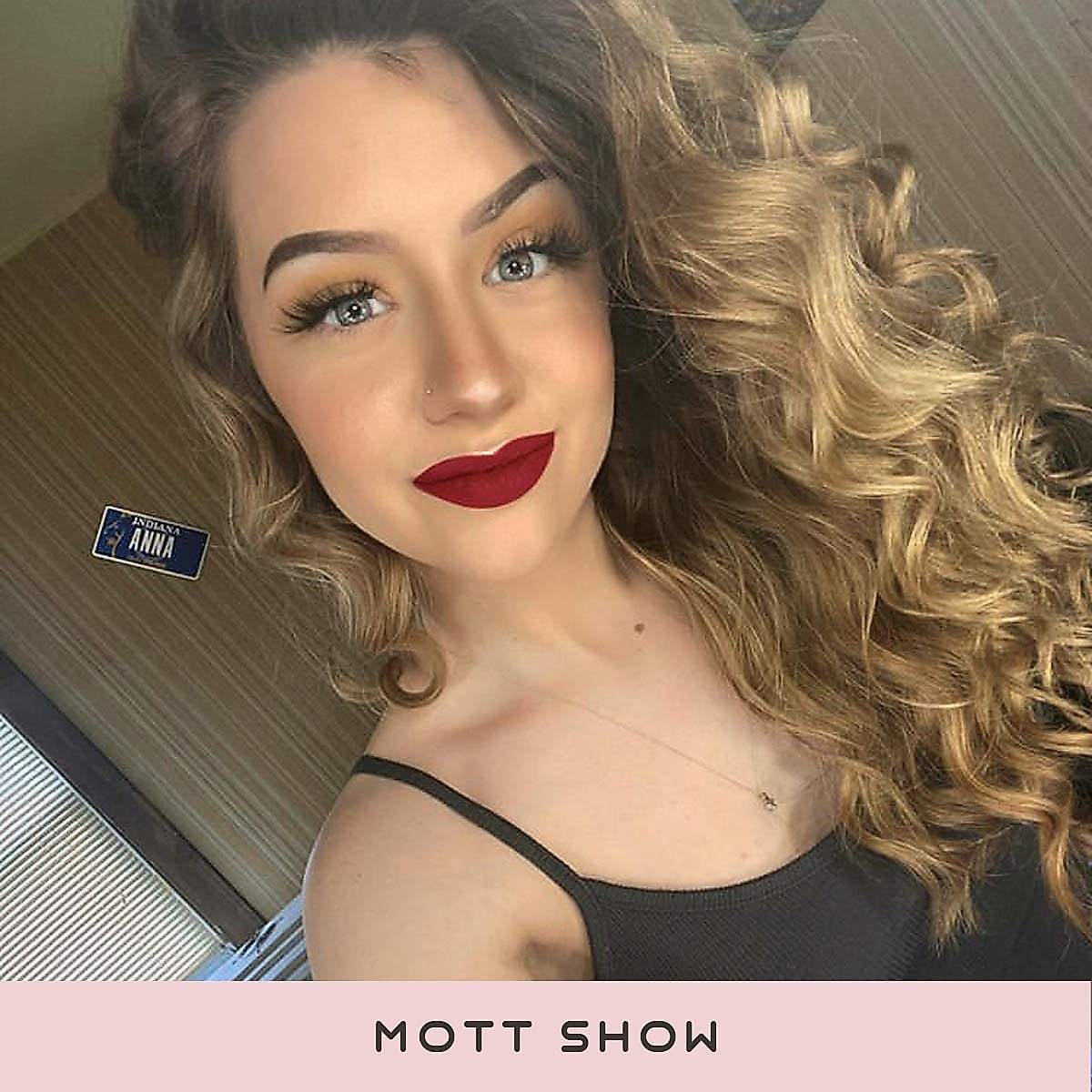 Sikkis Magnetic Eyelashes with Eyeliner - Magnetic Eyelashes Mink Look Kit, Mixed 3D Mink Magnetic Eyelashes Reusable False Lashes with Applicator, No Glue Needed (5-Pairs) (mink look)