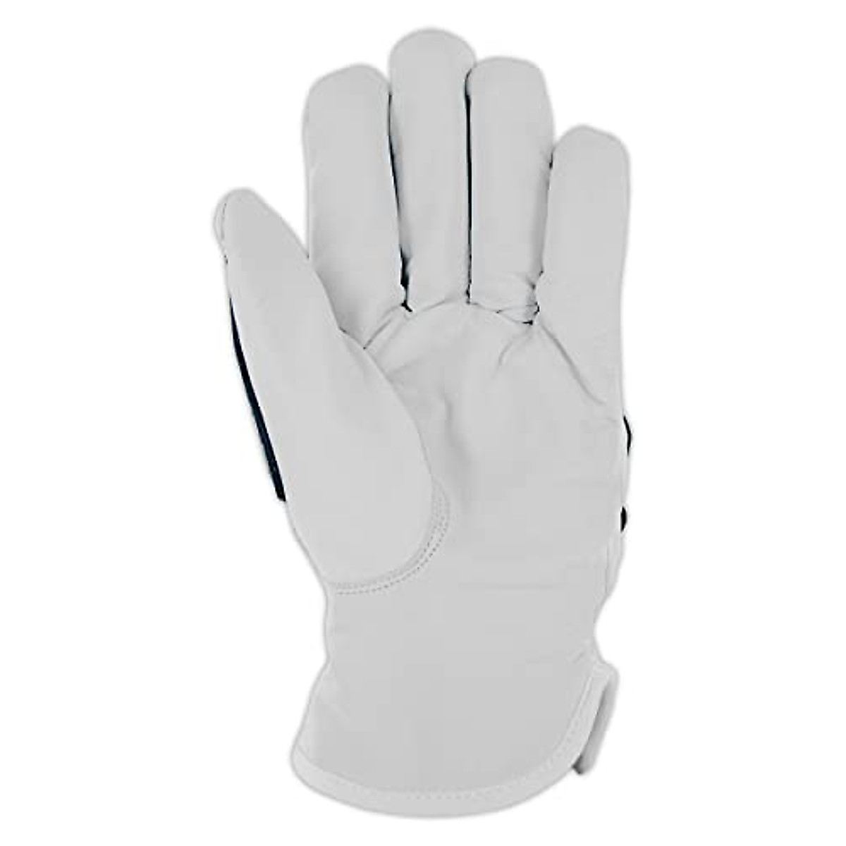 MAGID T-REX Rebel Series TRX814 Goatskin para-Aramid Lined Driver Impact Glove – Cut Level A6-9/L (1 PR), White