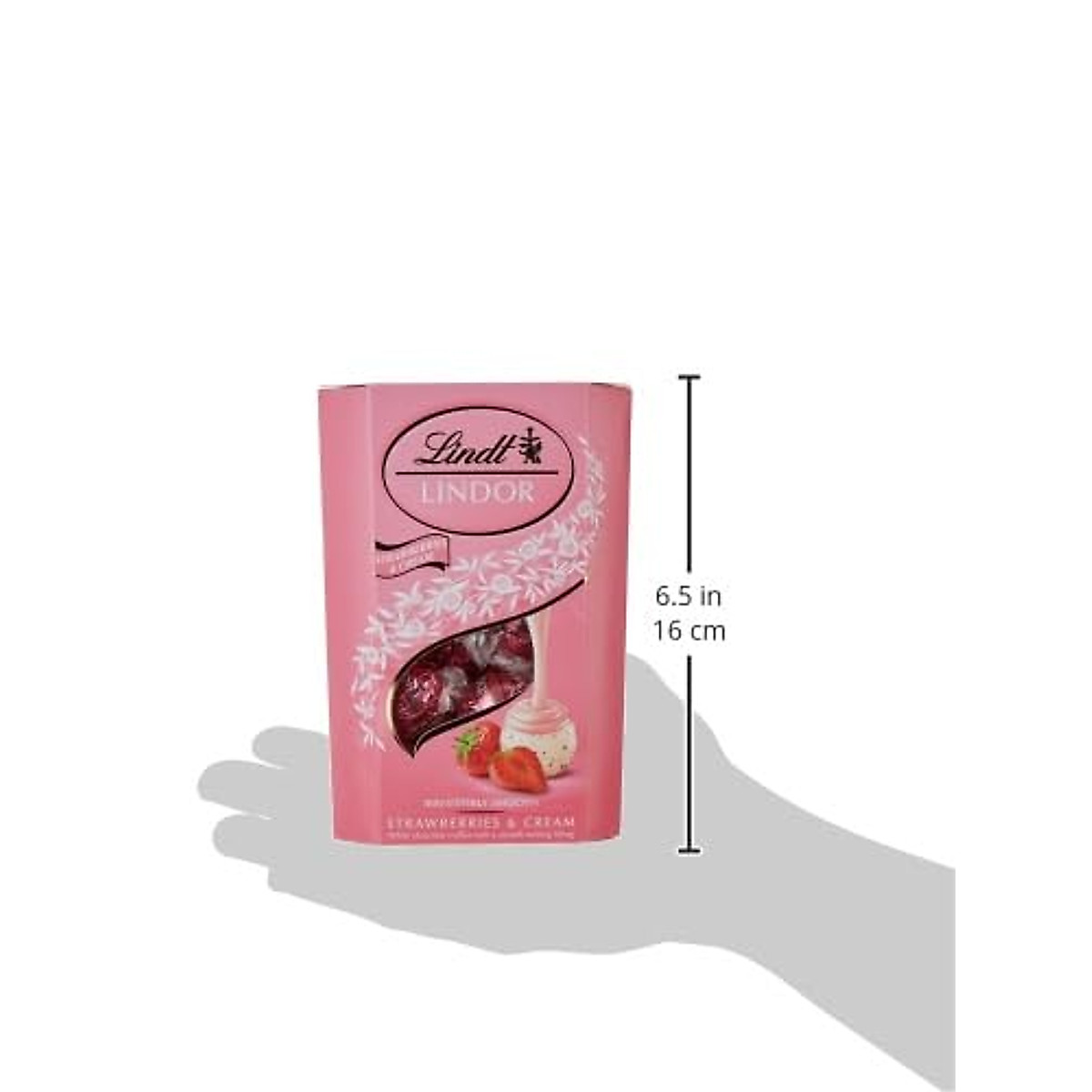 Lindt Lindor Strawberries & Cream 200g