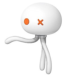 Night Light for Kids, TRELC Cute Night Light for Baby Toddler Girls Boys Birthday Gifts Room Decor, USB Rechargeable Nursery Led Lamp, 40 Hrs Working Time Jellyfish Bedside Lamp - 3 Light Mode (White)