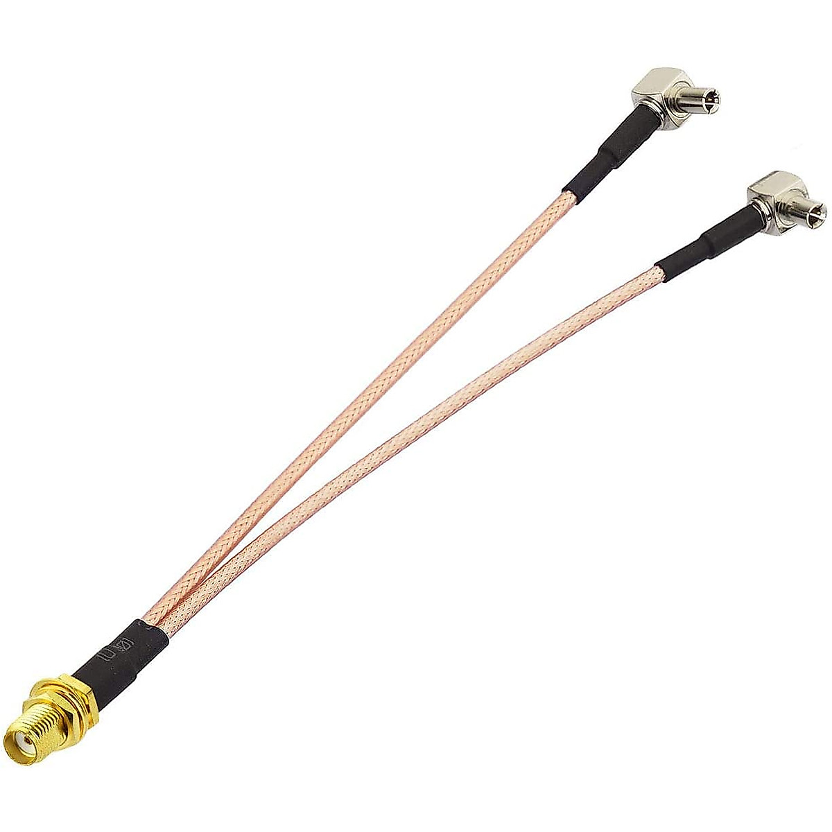 Bingfu Cellular 4g LTE SMA Antenna - with TS9 Splitter Cable - Compatible with Verizon AT&T T-Mobile Sprint 4G LTE Mobile Hotspot MiFi Router Cellular Mobile Broadband Modem USB Modem Dongle Adapter