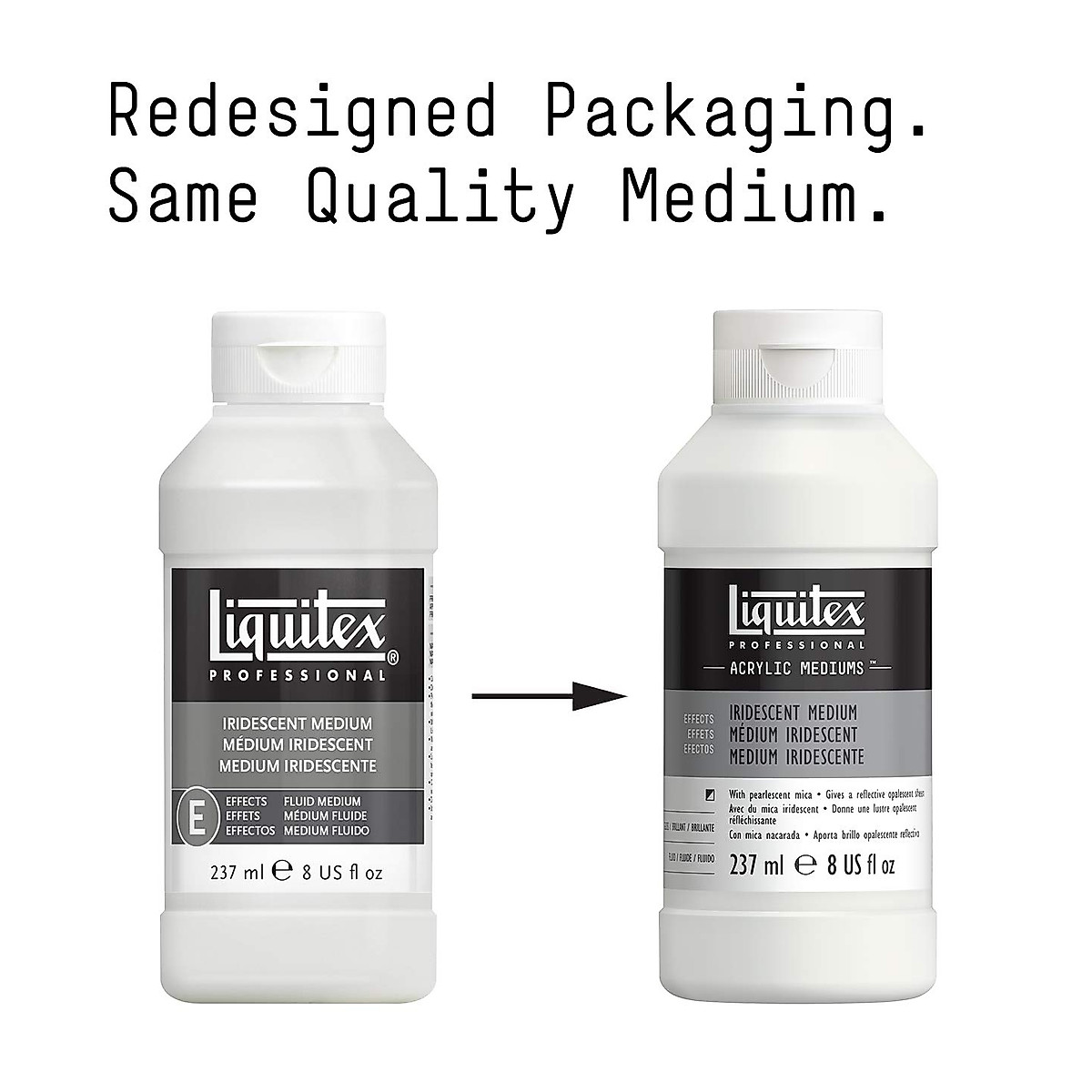 Liquitex Professional Effects Medium, 237ml (8-oz), Iridescent Medium