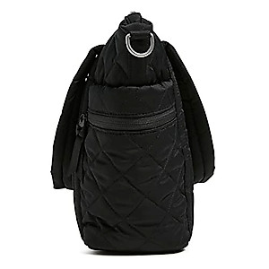 Vera Bradley Women's Performance Twill Small Multi-Strap Tote Bag, Black, One Size