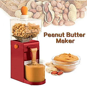 Peanut Butter Maker Nut Grinder, Small Cooking Machine, Home 110V/220V 120W Kitchen Butter Machine