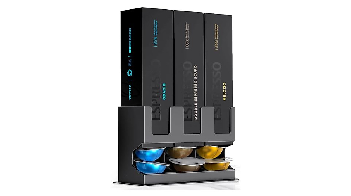 GALVANOX Pod Dispenser for Nespresso Vertuo Coffee