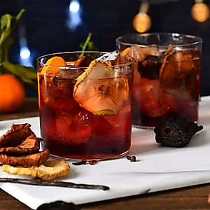 Krosno Cider Water Juice Glasses | Set of 6 | 12 fl oz | Mixology Collection | Ideal for Home Restaurant Events & Parties | Dishwasher Safe | Gift Idea | Made in Europe