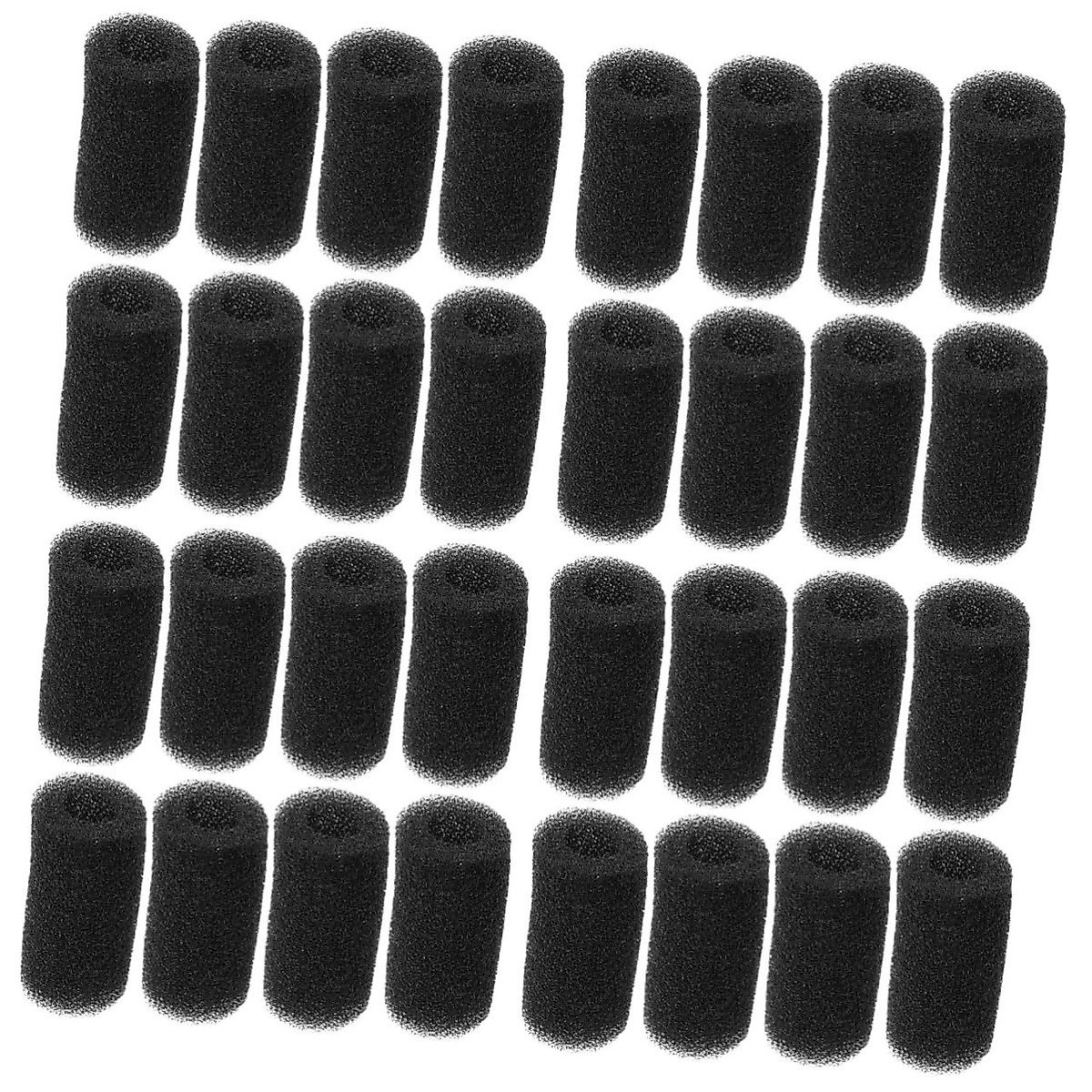 Mipcase 32 Pcs Filter Cotton Biochemical Water Filter Pool Scrubber Pre Filter Sponge Aquarium Filter Protector Pool Sweep Aquarium Filter Sponge Pool Pad Fish Front 304 Network Tank