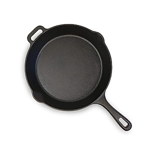 Pit Boss 68000 8" Cast Iron Skillet, Black