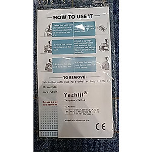 40 sheets Waterproof Temporary Tattoos Flowers Rose Butterfly Fake Tattoo Mix Style Lasting Body Art Tattoo Stickers for Women or Girls