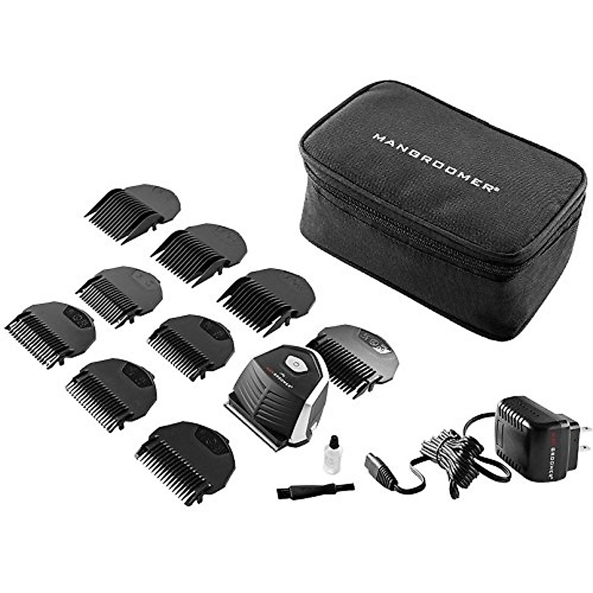 MANGROOMER™ Ultimate PRO Self-Haircut Kit with Lithium MAX™ Power, Hair Clippers, Hair Trimmers and Waterproof to Save You Money!