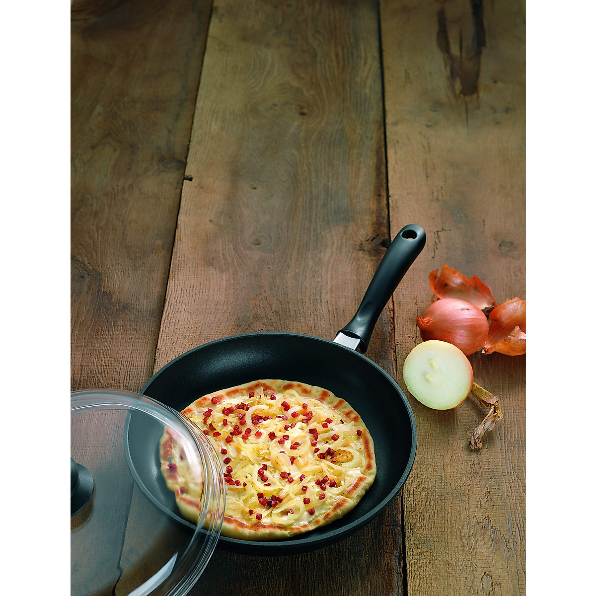 Kela "Kerros Serving Pan, Cast Aluminium, Black, 24 cm