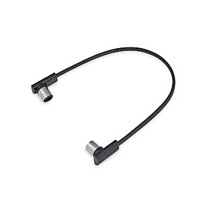 Rockboard Flat MIDI Cable 30cm Angled/Angled
