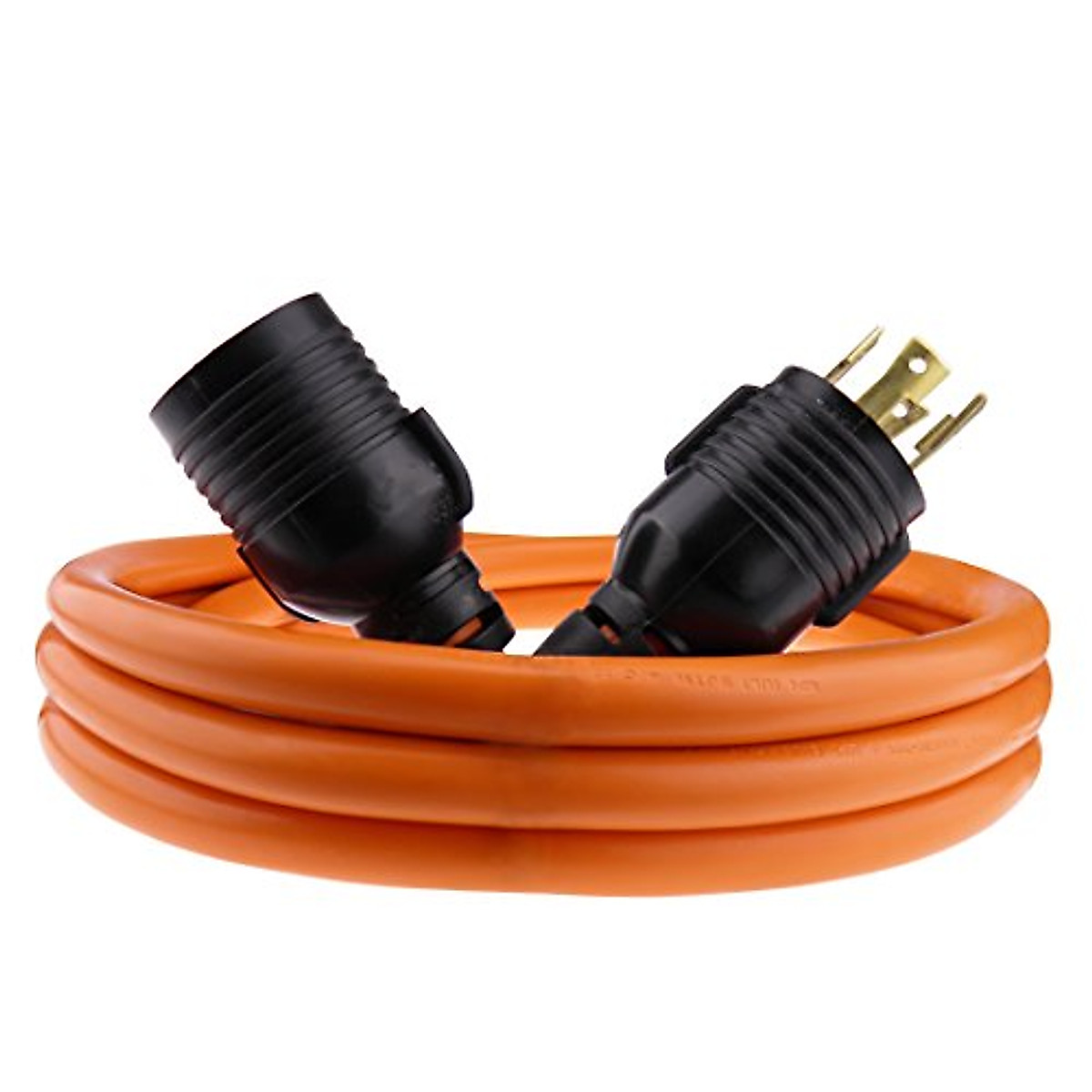 Nema L14-30 Generator Power Cord 4 Wire 10 Gauge 125/250v 30 Amp 7500 watts (10 Feet)