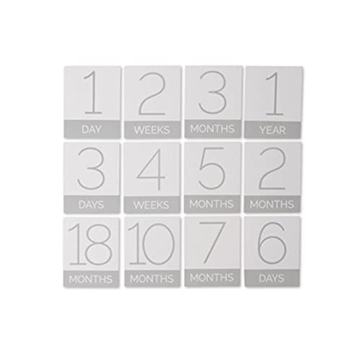 Little Unicorn Keepsake Monthly Milestone Photo Blanket – 47” x 46” – Milestone Cards Included - 100% Cotton Muslin – Machine Washable – Playful Designs - for Boys & Girls (Tropical Leaf)