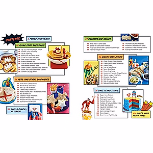 The Official DC Super Hero Cookbook: 60+ Simple, Tasty Recipes for Growing Super Heroes (10) (DC Super Heroes)