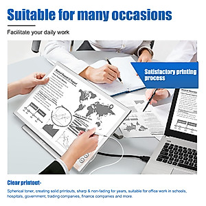 1 Pack TN-350 TN350 Black Toner Cartridge Replacement for Brother DCP-7010 7020 7025 IntelliFax 2820 2910 2920 2850 MFC-7220 7225 7820 7420 7820N HL-2040 2040N 2070N 2030 2040R Printer.