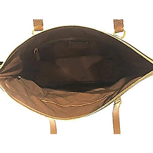 Coach Gllery Tote Shoulder Handbag (IM/Khaki/Saddle)