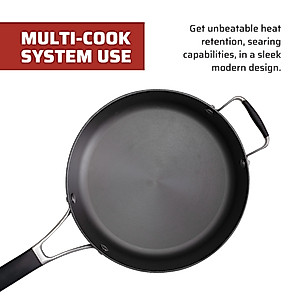 Camp Chef 10" Cast Iron Skillet, Oven Safe, No Nonstick Coating, Ideal for Camping Trips