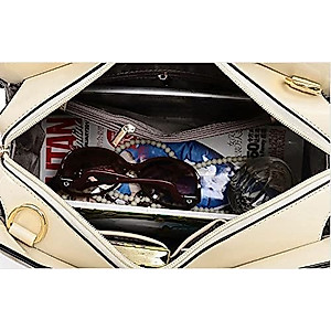 Vegan Material Handbags Cross-body Bag Shoulder Bag Vintage Medium Crocodile White