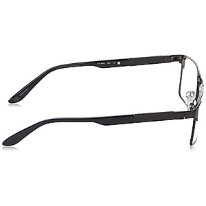 Carrera Men's 8822 Rectangular Prescription Eyewear Frames, Matte Brown, 54mm, 17mm